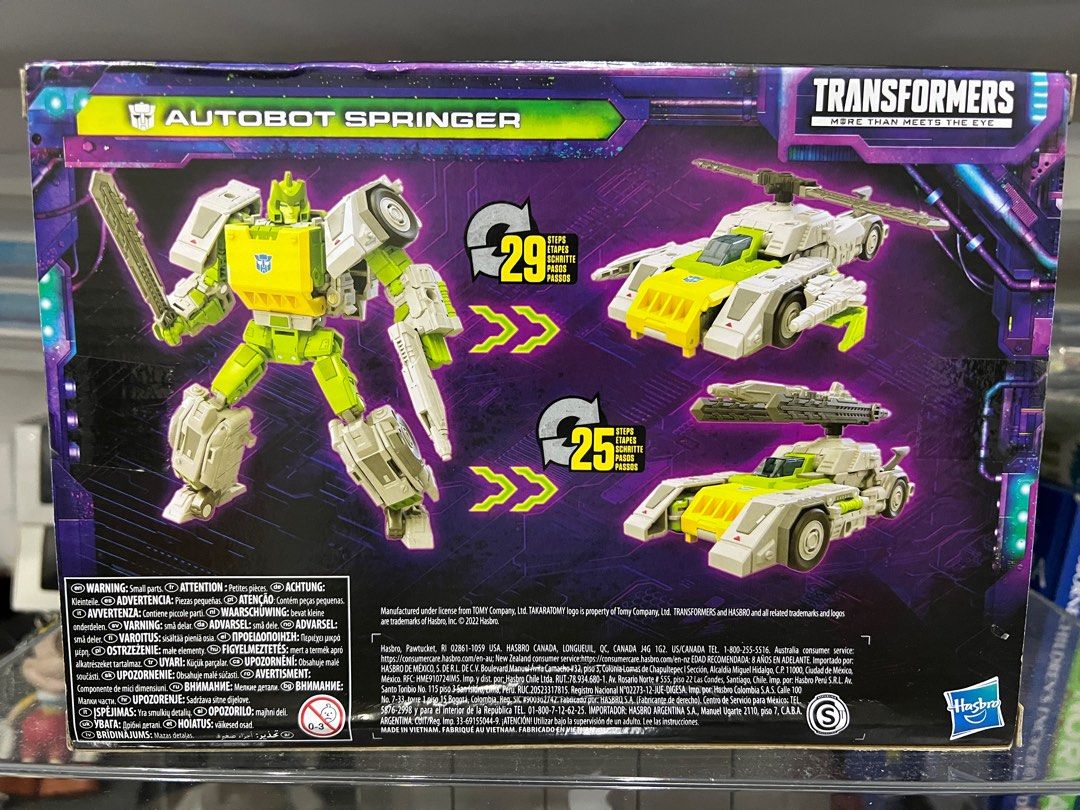 Takara Tomy Transformer Springer, Hobbies & Toys, Toys & Games on Carousell