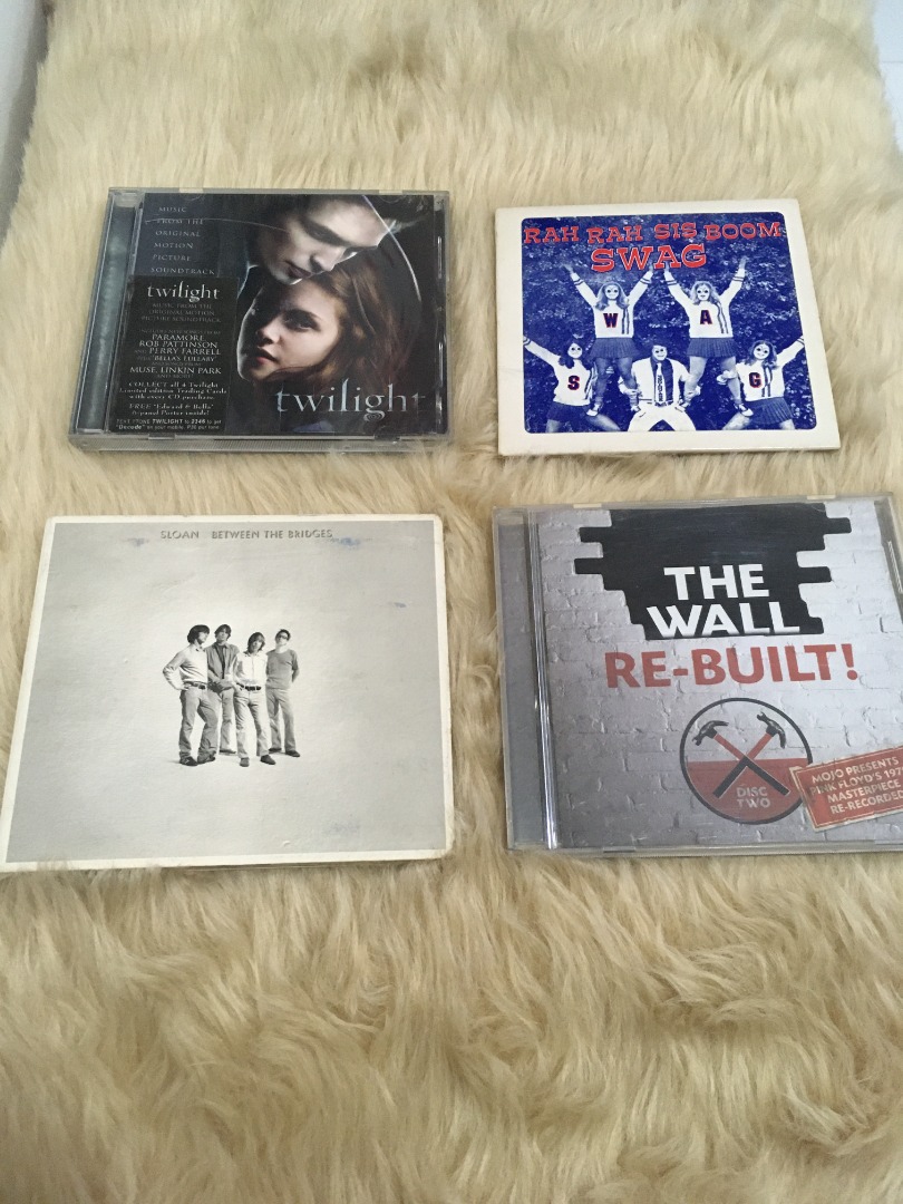 Take all 4 CD albums - Twilight OST, The Wall Re-Built, etc., Hobbies ...