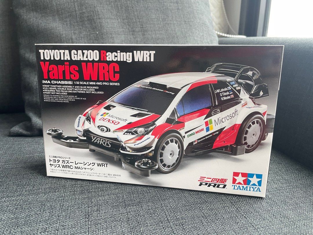 Tamiya Toyota Yaris WRC Mini 4WD 1:32, Hobbies & Toys, Toys & Games on ...