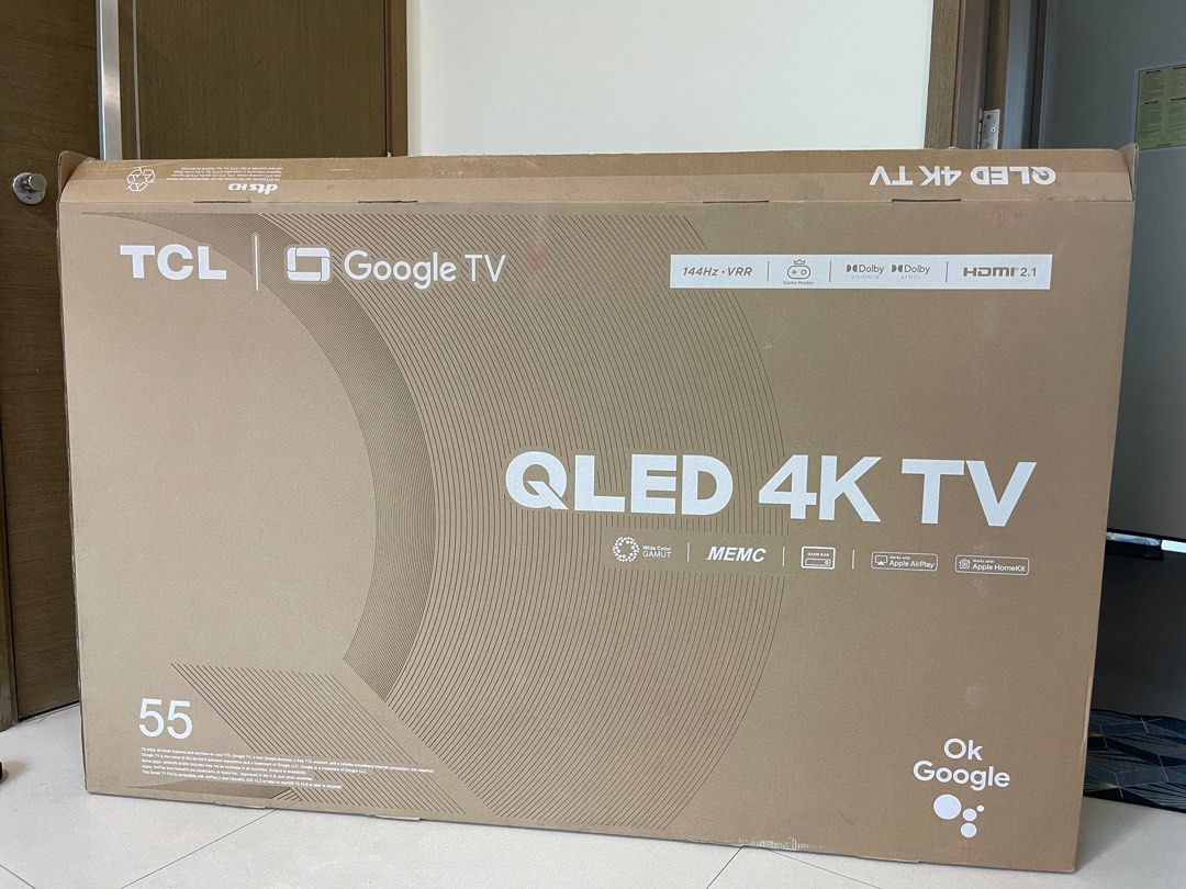 [Steal Deal, move out sale] TCL C735 | C745 QLED 4K Google TV 55 inch ...