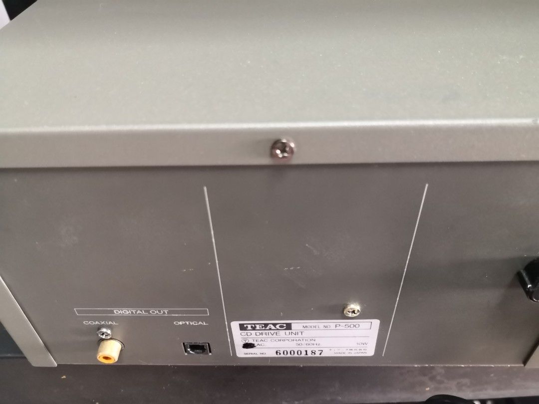 Teac P-500 cd drive unit (cd transport), Audio, Other Audio Equipment ...