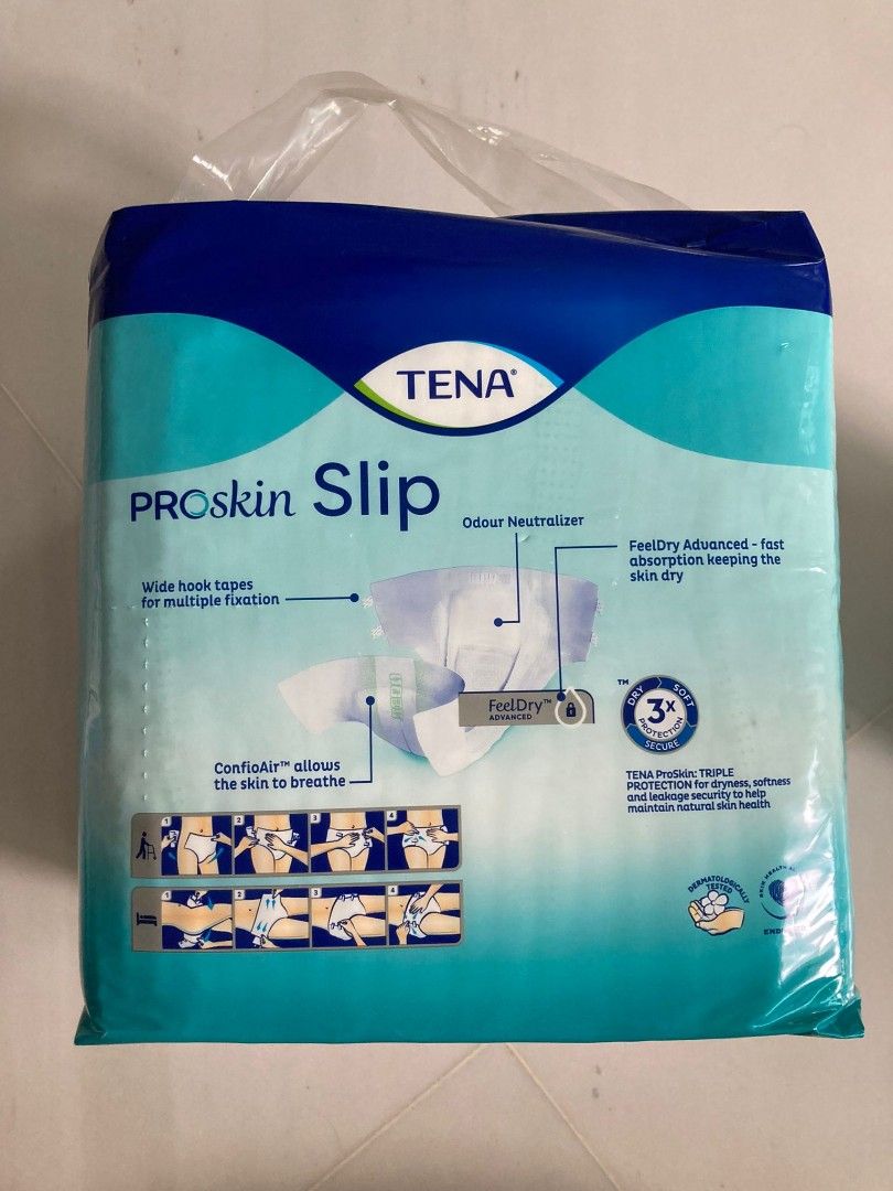 Tena Adult Diaper, Health & Nutrition, Assistive & Rehabilatory Aids ...