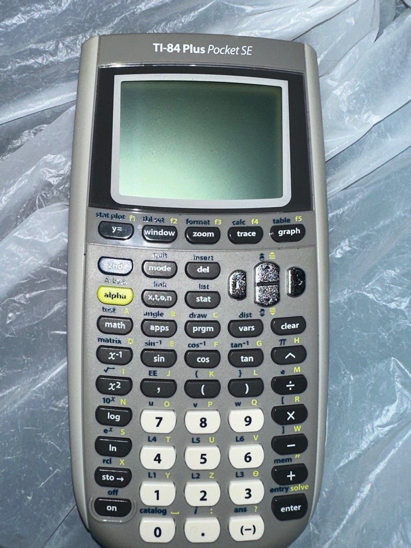 Texas Instruments T1-84 Calculator, Hobbies & Toys, Stationery & Craft ...