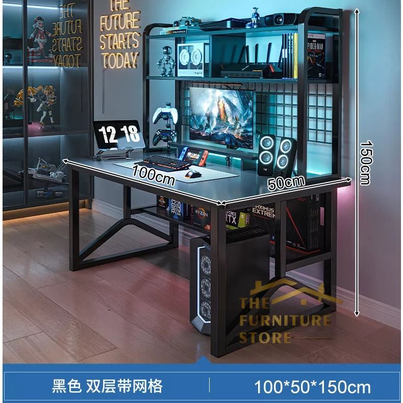 The Furniture Store RY320(100CM) Gaming Table Study desk Office Table ...