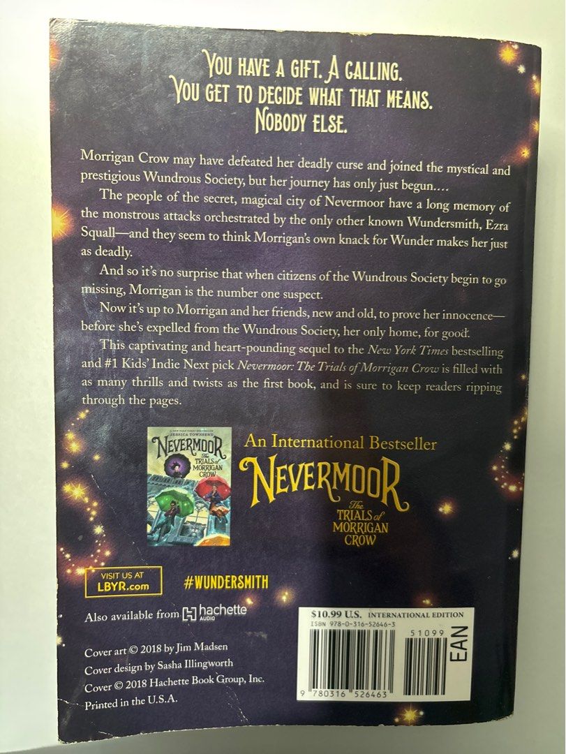 The Trials Of Morrigan Crow Series, Hobbies & Toys, Books & Magazines ...