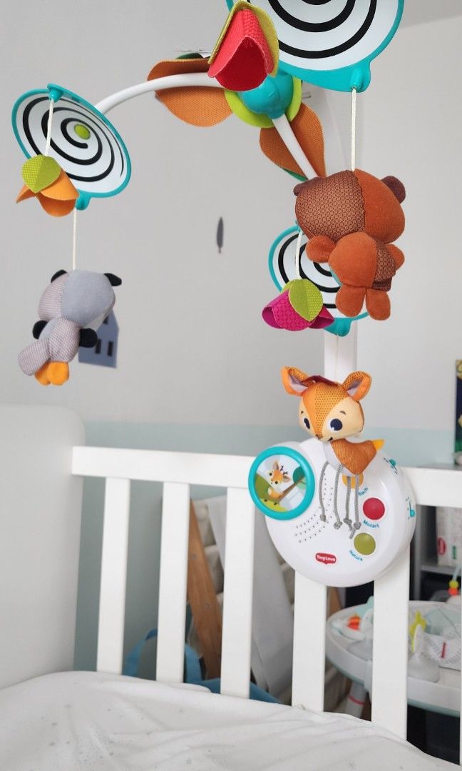 Tiny Love Into the Forest™ Classic Cot Mobile, Babies & Kids, Baby ...