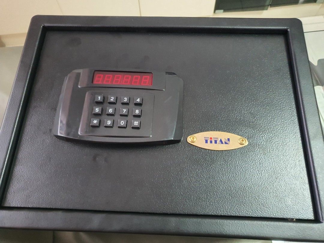 TITAN: intelligent electronic safe, Furniture & Home Living, Security ...