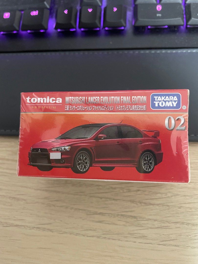 Tomica Premium Mitsubishi Lancer Evolution Final Edition, Hobbies ...