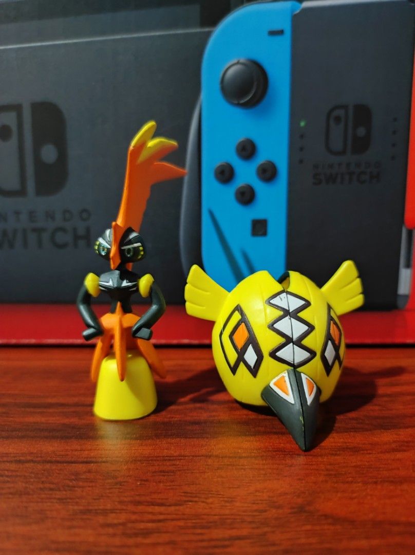 TOMY Pokemon Figures - Tapu Koko, Tapu Lele, Tapu Fini, and Tapu Bulu ...