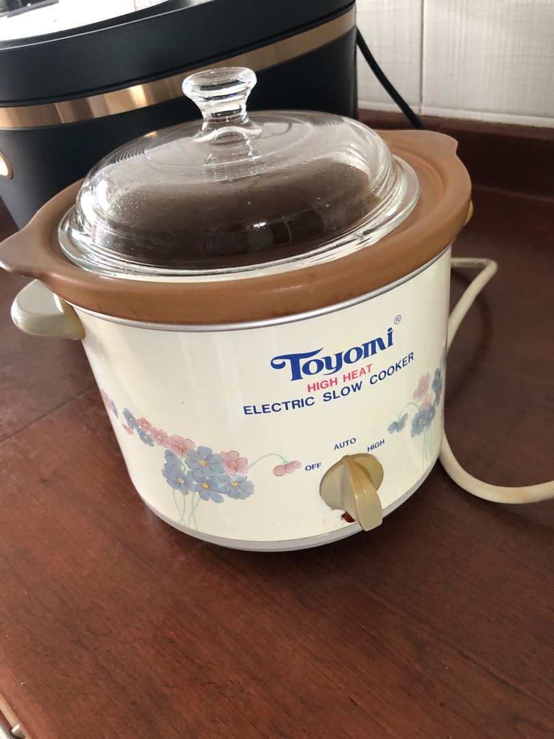 Toyomi slow cooker 1.2 L, TV & Home Appliances, Kitchen Appliances ...