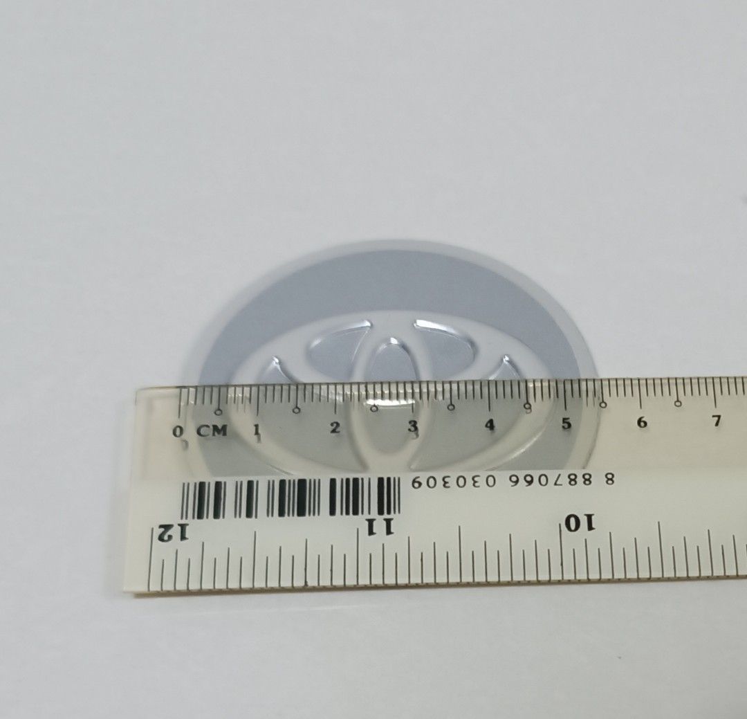 Toyota logo sticker, Car Accessories, Accessories on Carousell