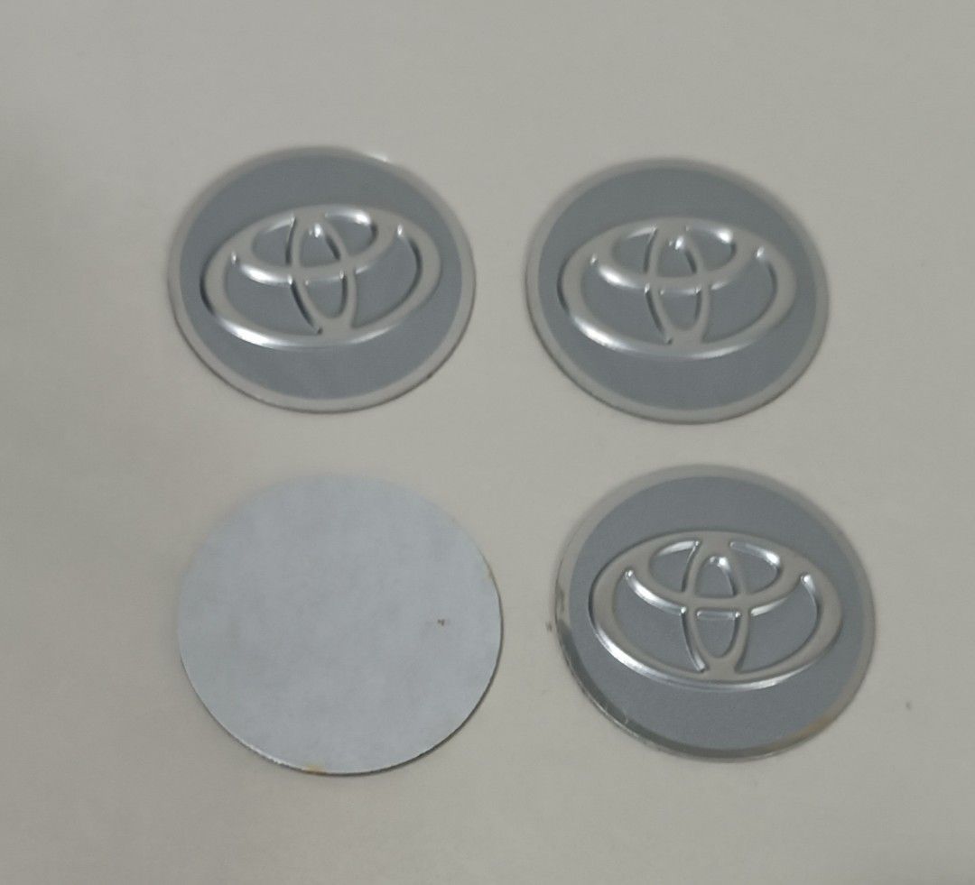 Toyota logo sticker, Car Accessories, Accessories on Carousell