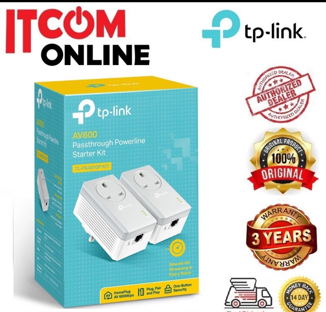 TP-Link Passthrough Powerline, Computers & Tech, Parts & Accessories ...