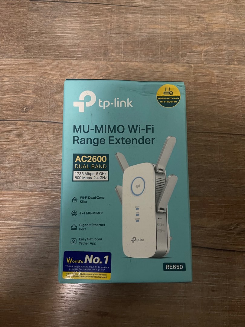 TP-Link Wifi Extender AC2600, TV & Home Appliances, Electrical ...