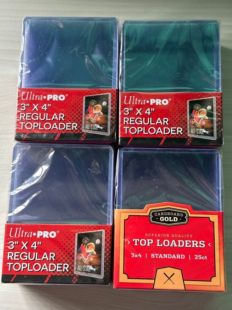 Ultra PRO/Cardboard Gold Regular Toploader, Hobbies & Toys, Toys ...