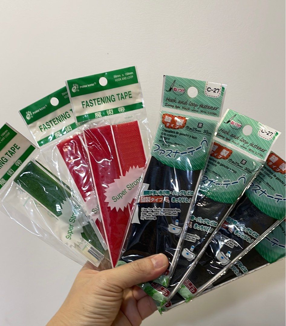Velcro Fastening Tapes 7x, Hobbies & Toys, Stationery & Craft, Craft ...
