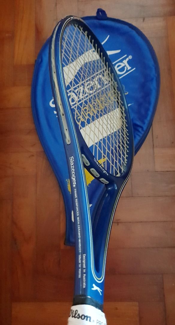 Vintage classic tennis racket Slazenger racquet, Sports Equipment ...