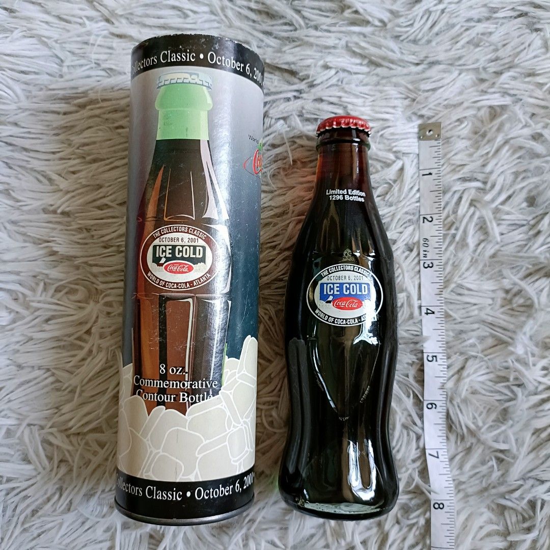 VINTAGE (Limited Edition) Collector's Classic - 8oz Glass Coke Bottle ...