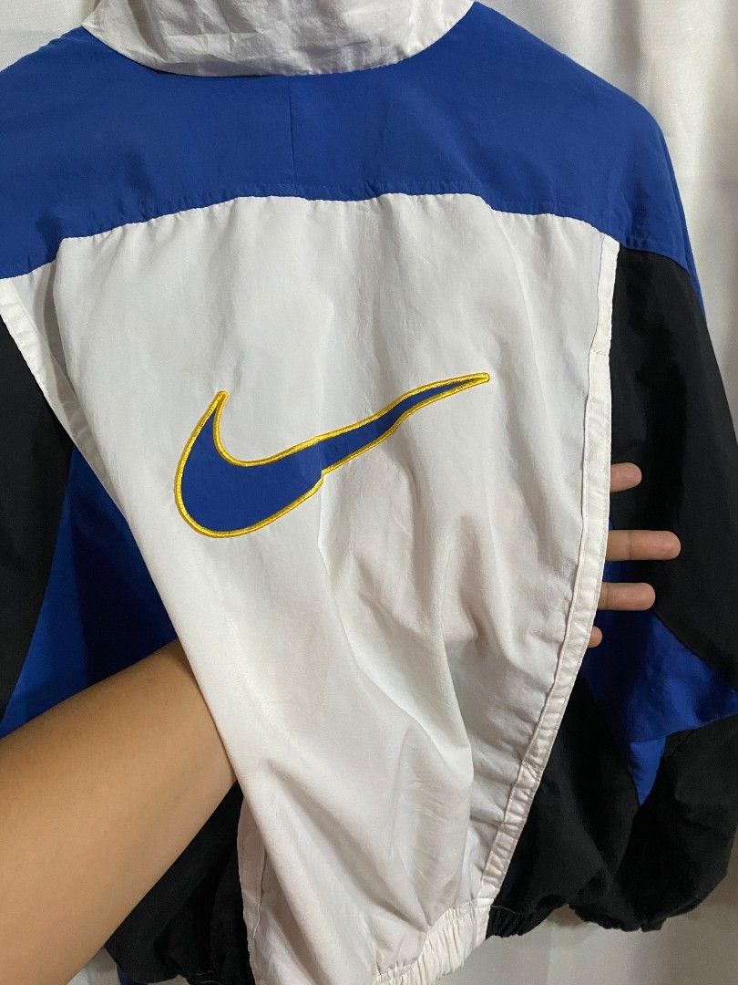 Vintage Nike Jacket Tri tone, Men's Fashion, Coats, Jackets and ...