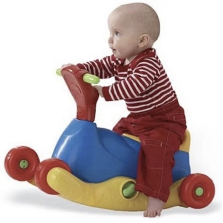 VTech Grow N Go Ride On, rocking horse, Babies & Kids, Infant Playtime ...