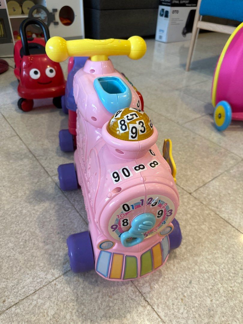 VTech Push and Ride Alphabet Train, Babies & Kids, Infant Playtime on ...