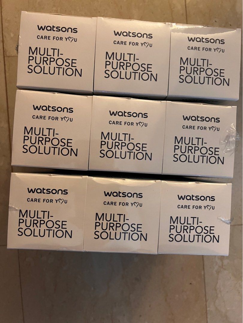 watsons multi purpose solution contact lens, Beauty & Personal Care, Vision Care on Carousell