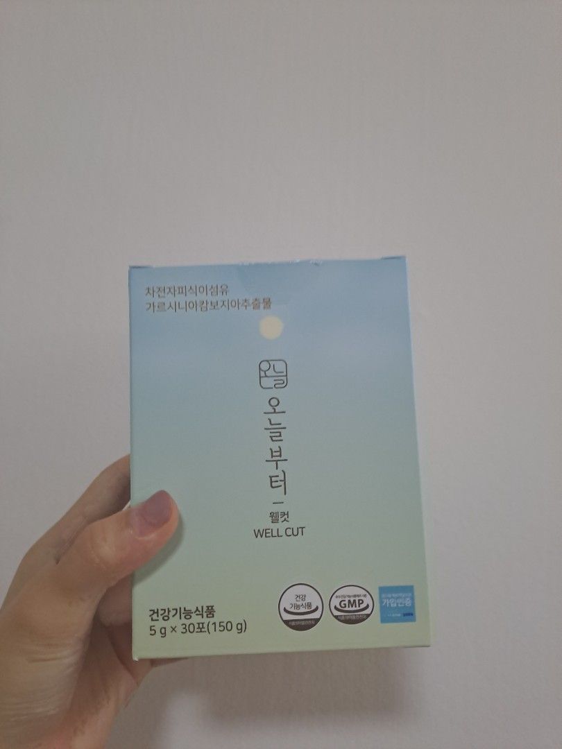 Well cut kor3an diet sachet, Health & Nutrition, Health Supplements ...