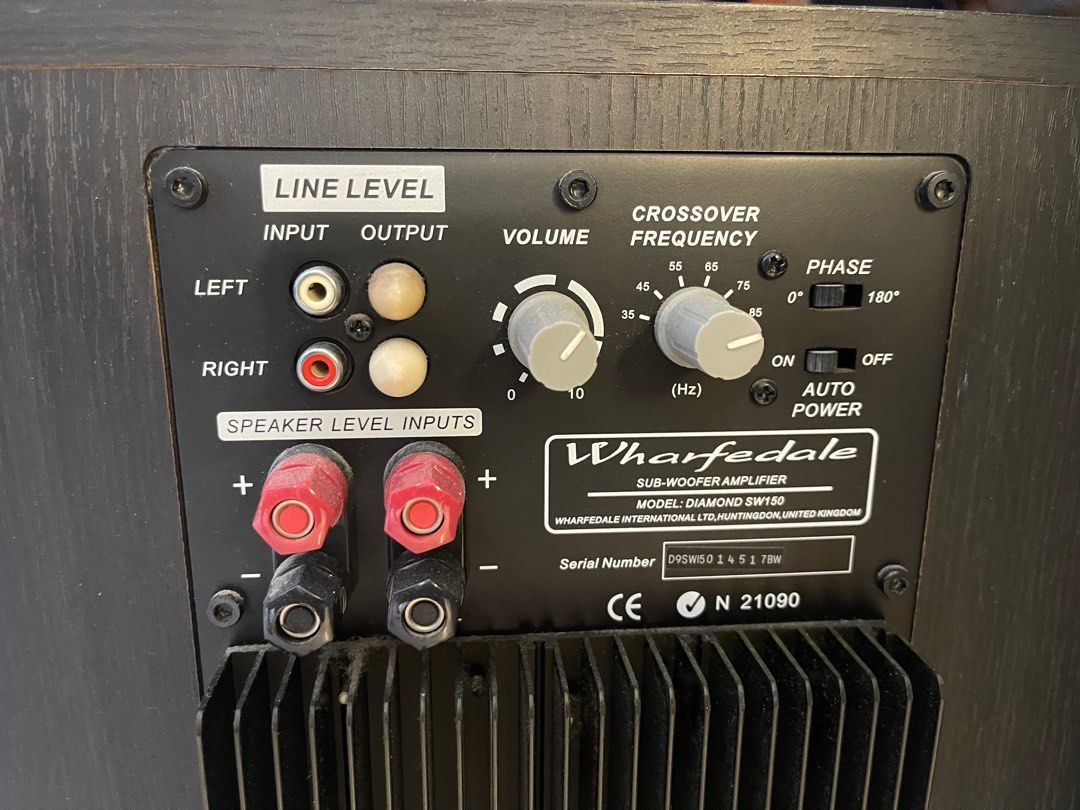 Wharfedale subwoofer sw150, Audio, Soundbars, Speakers & Amplifiers on ...