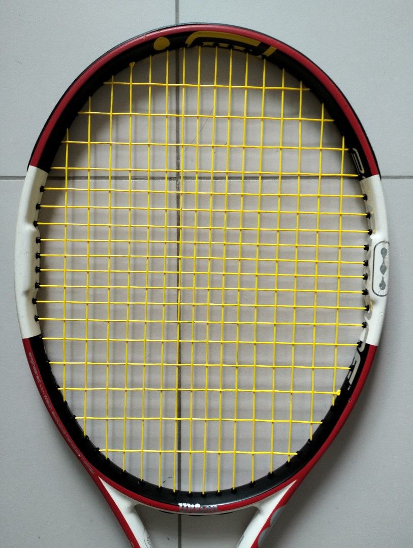 Wilson Ncode six-one 95 tennis racquet racket, Sports Equipment, Sports ...