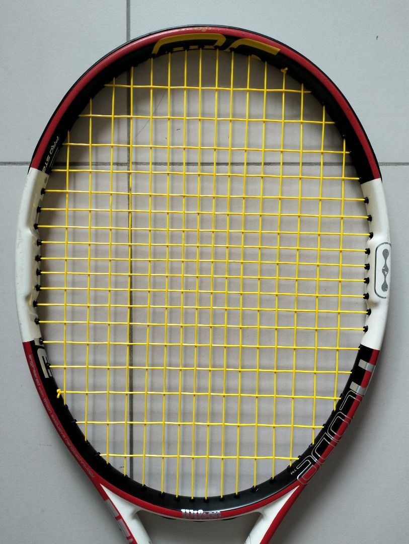 Wilson Ncode six-one 95 tennis racquet racket, Sports Equipment, Sports ...