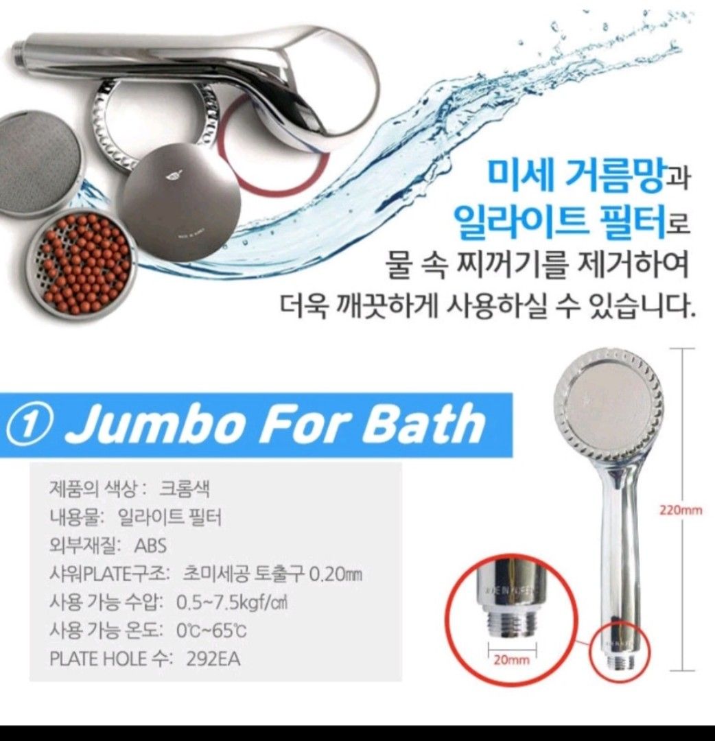Wind Storm Shower Head, Furniture & Home Living, Bathroom & Kitchen ...