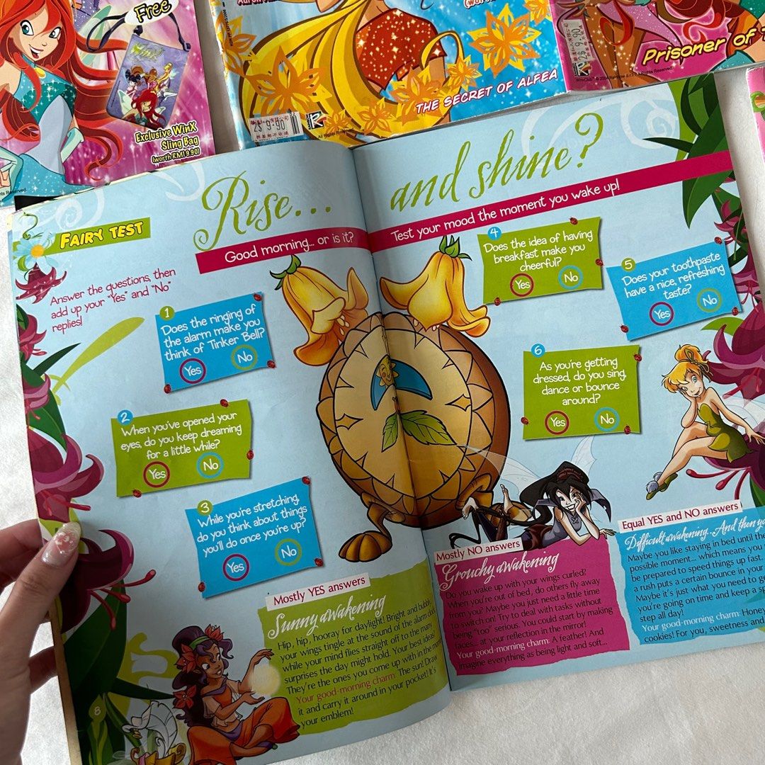 winx club & disney fairies the secret world of tinker bell comics ...
