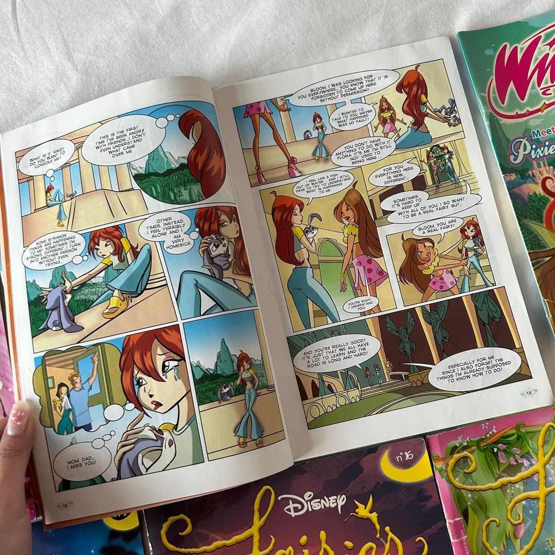 winx club & disney fairies the secret world of tinker bell comics ...