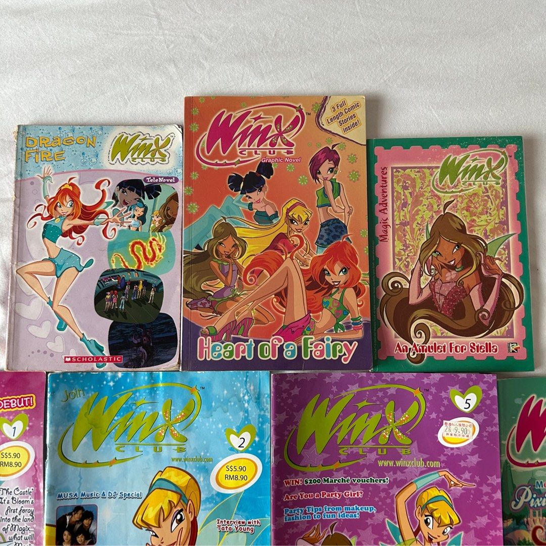 winx club & disney fairies the secret world of tinker bell comics ...