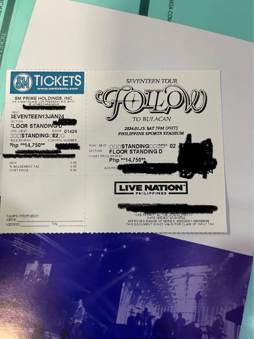 WTS LFB Seventeen Follow Tour in Bulacan Day 1, Tickets & Vouchers ...
