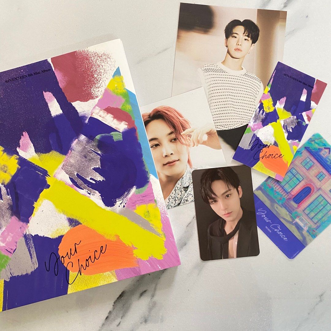 [WTS] SEVENTEEN SVT YOUR CHOICE ALBUM SET, Hobbies & Toys, Collectibles ...