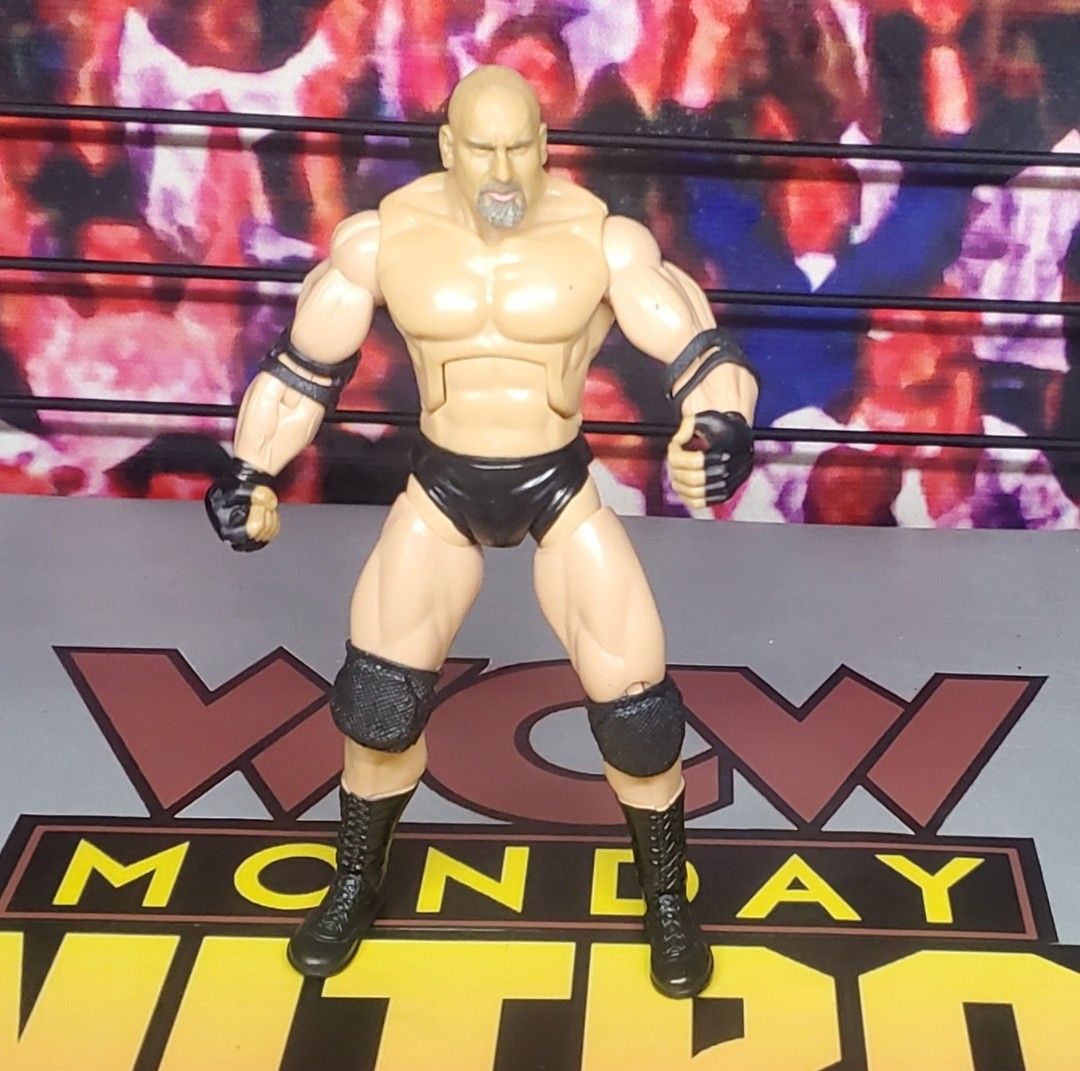 wwe wcw goldberg deluxe, Hobbies & Toys, Toys & Games on Carousell