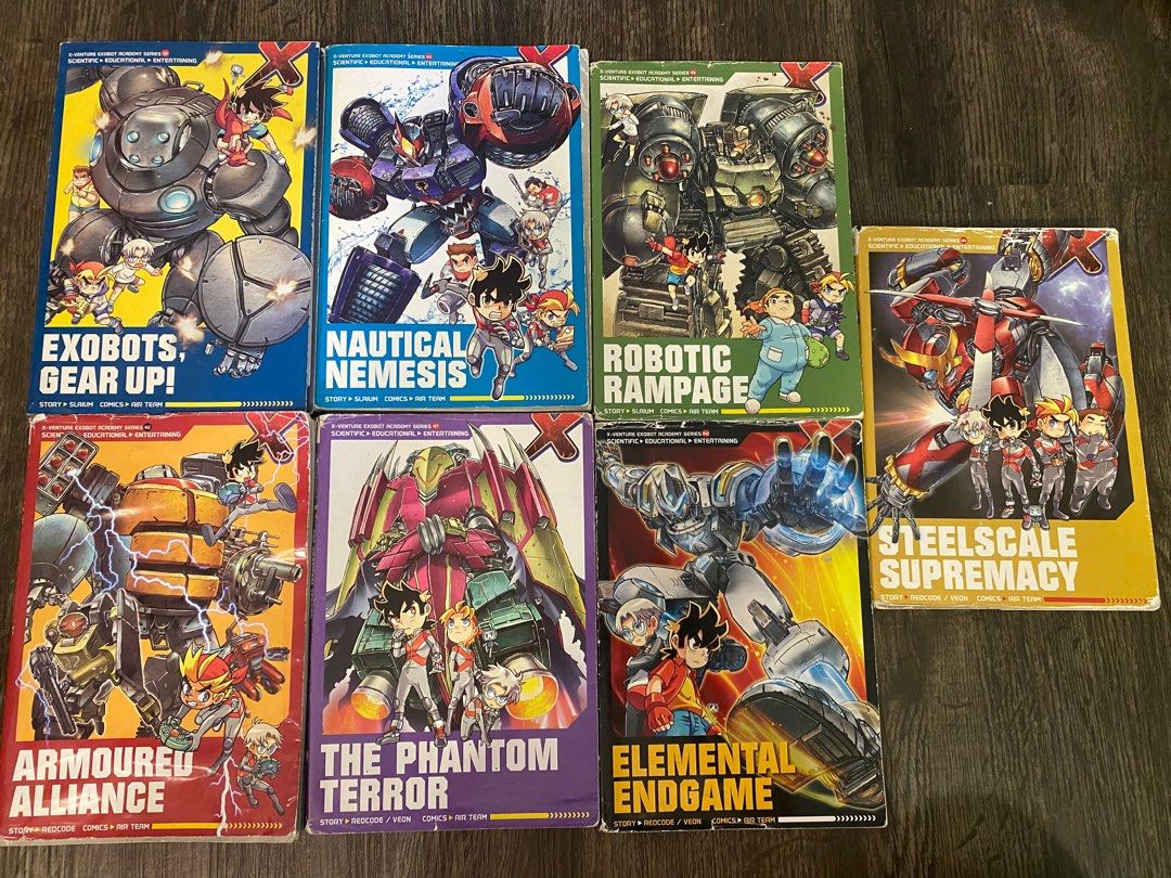 X venture exobot academy series, Hobbies & Toys, Books & Magazines ...