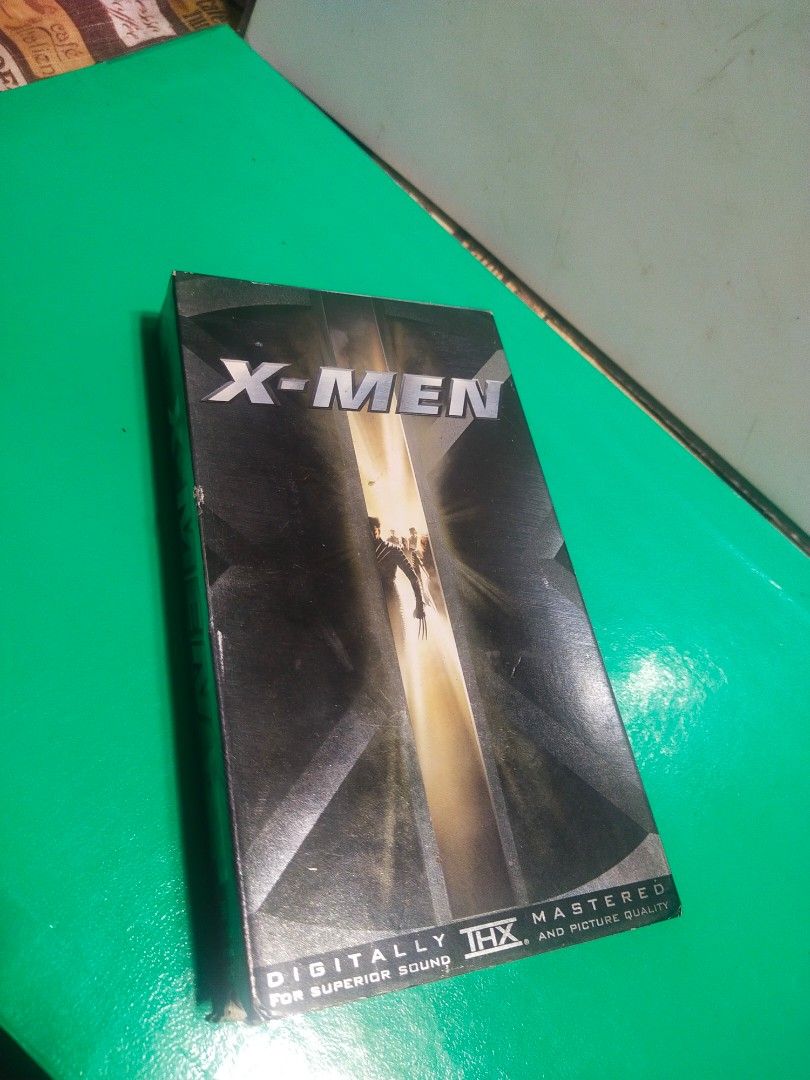 "X-MEN"/The movie/VHS format/Year 2000/Untested, Hobbies & Toys, Music ...