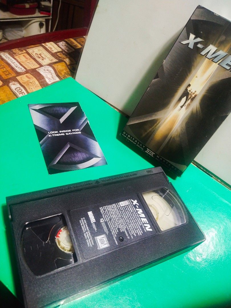 "X-MEN"/The movie/VHS format/Year 2000/Untested, Hobbies & Toys, Music ...