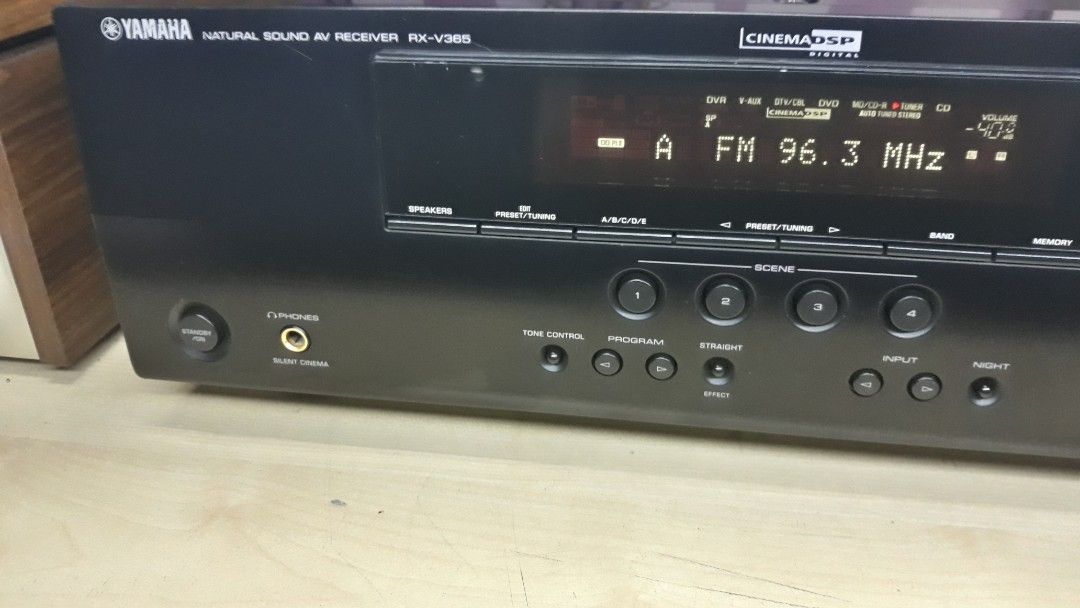 Yamaha RX-V365 5.1 Channel Av Receiver, Audio, Soundbars, Speakers ...