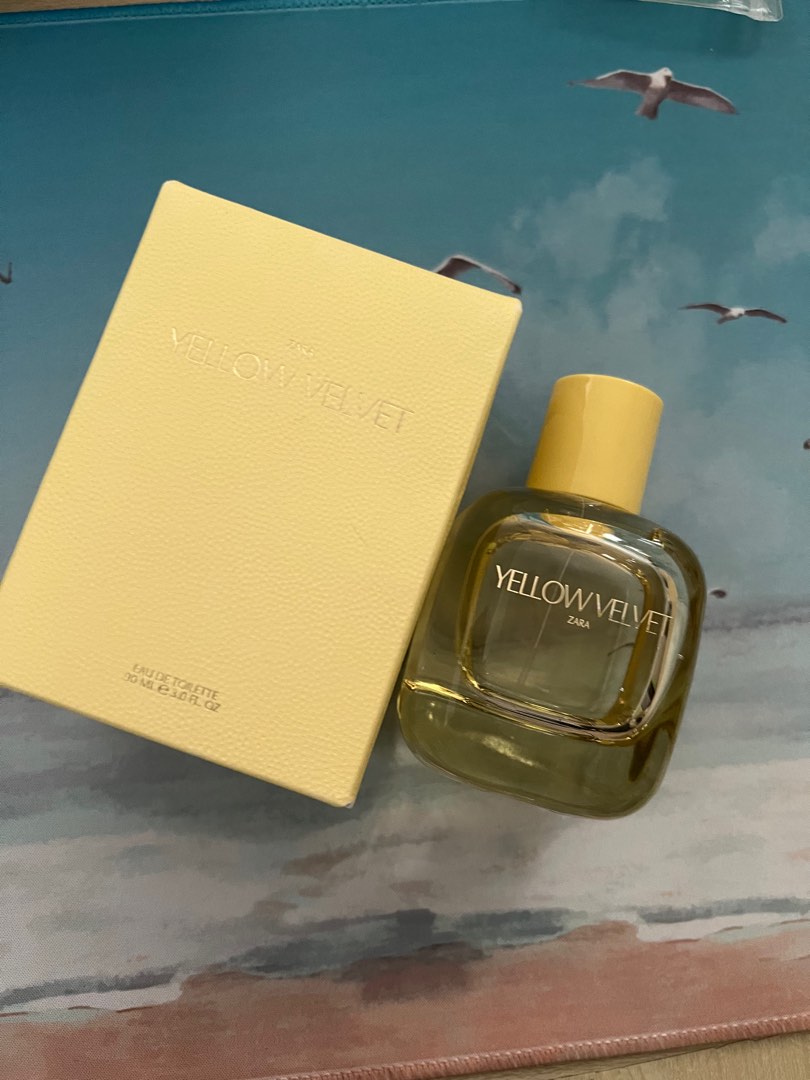Yellow Velvet Zara Perfume, Beauty & Personal Care, Fragrance ...