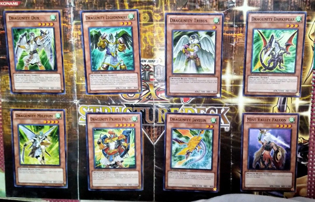 Yu-Gi-Oh English card""Original/Authentic""DRAGUNITY Legion""Structure Deck "", Hobbies & Toys ...