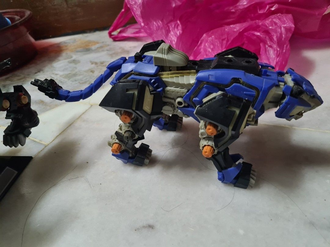Zoids white tiger, rayse tiger,brastle tiger 3 together, Hobbies & Toys ...