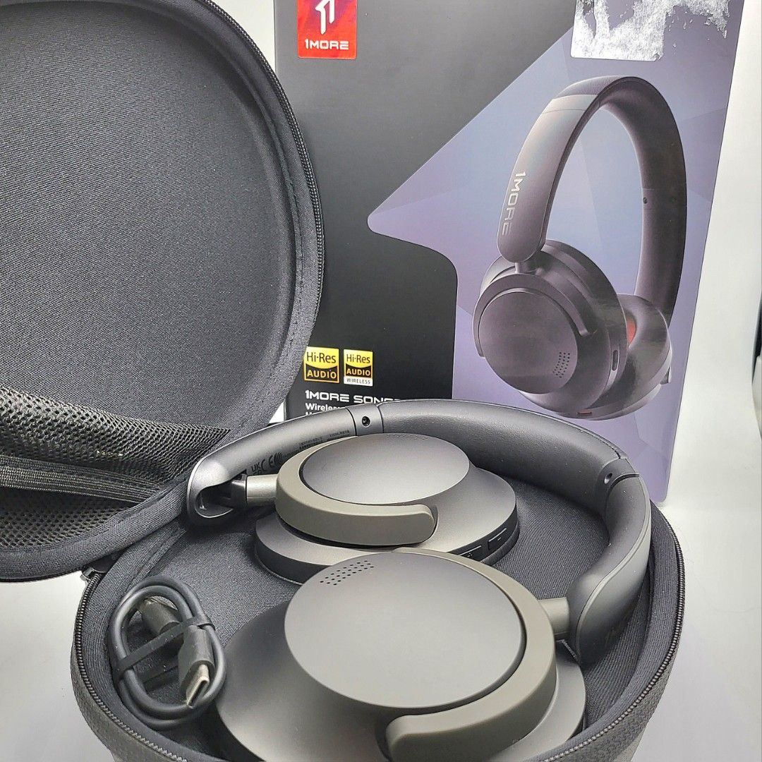 1MORE Sonoflow Wireless Noise Cancelling Headphones, Audio, Headphones ...