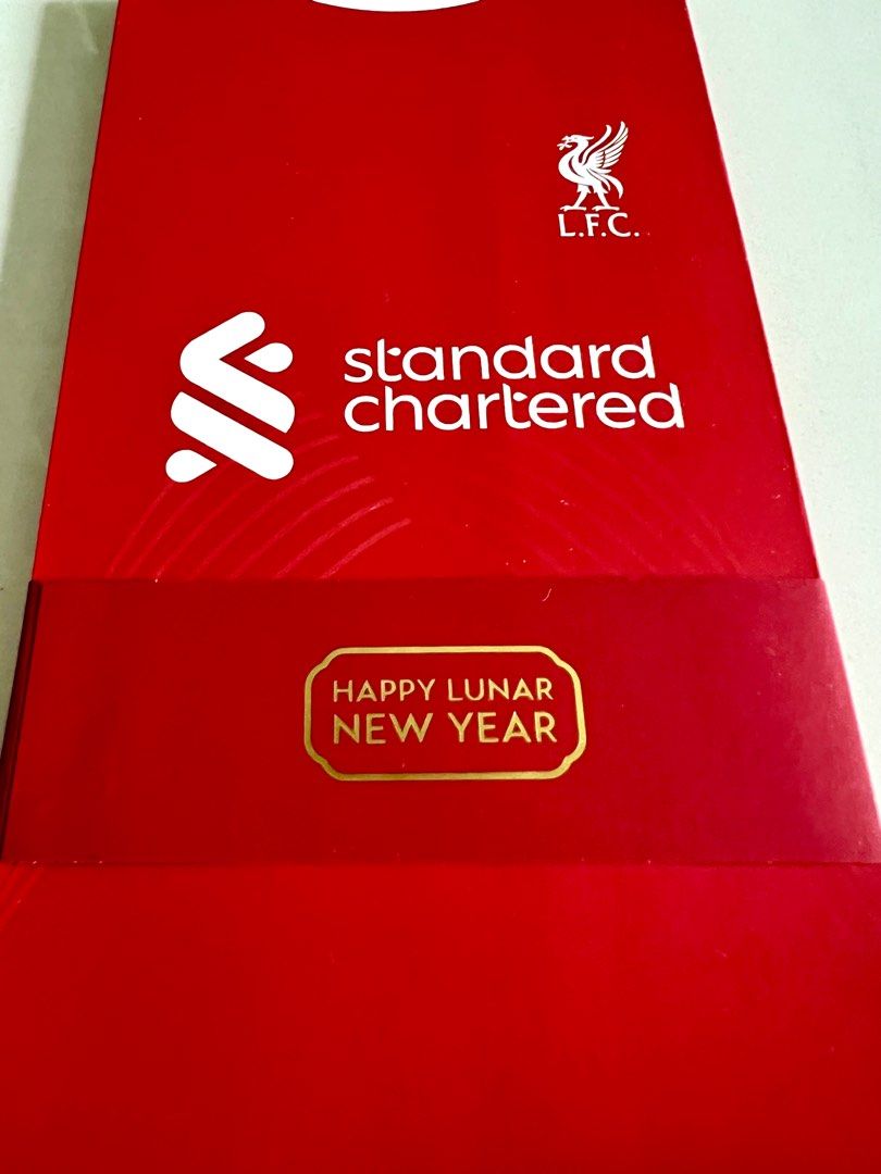 2024 LFC Standard Chartered Bank Ang Pow Red Packets Liverpool Football ...