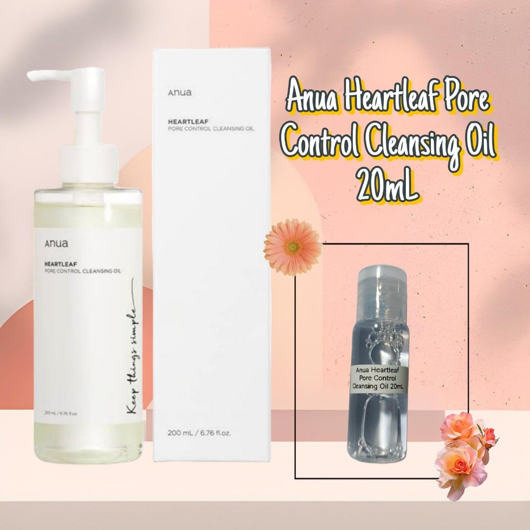 20mL Anua Heartleaf Pore Control Cleansing Oil, Beauty & Personal Care, Face, Face Care on Carousell