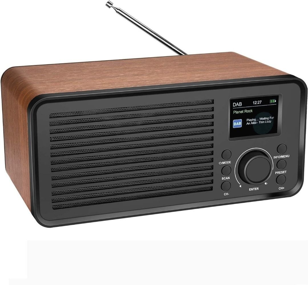 [5083] Viflykoo DAB+/FM Radio with Bluetooth, Bluetooth stereo DAB ...