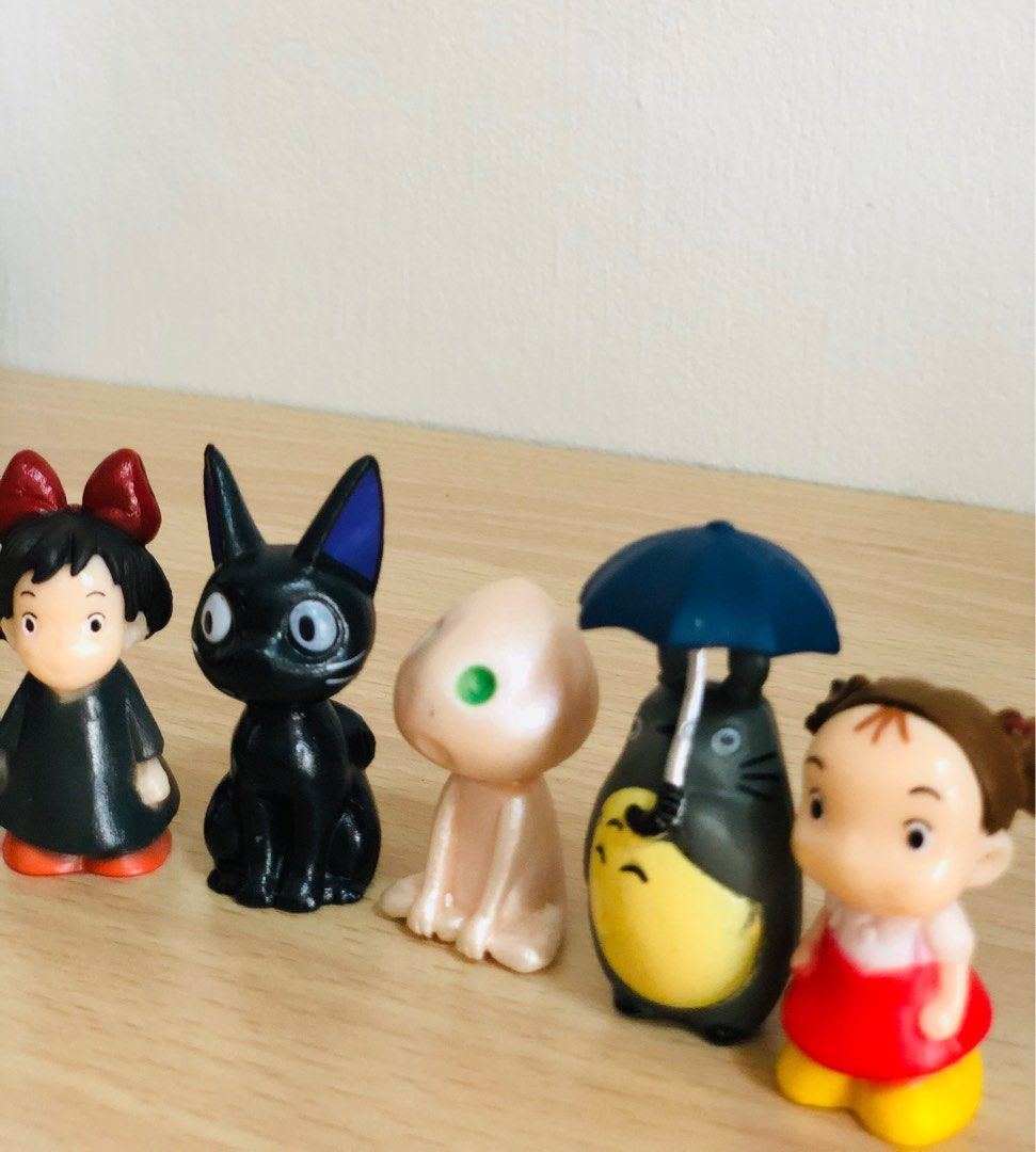 5 pcs set/Bundle Studio Ghibli Action Figure, Hobbies & Toys, Toys ...