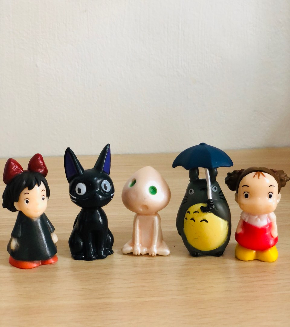 5 pcs set/Bundle Studio Ghibli Action Figure, Hobbies & Toys, Toys ...